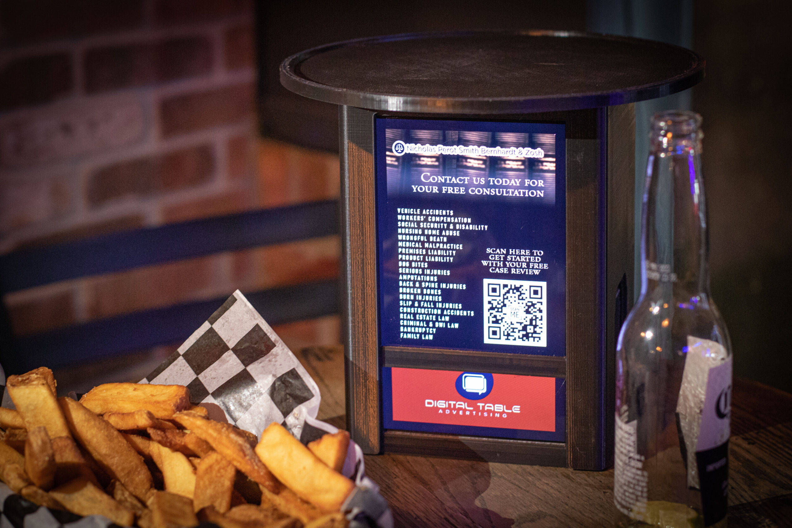 Gallery - Digital Table Advertising